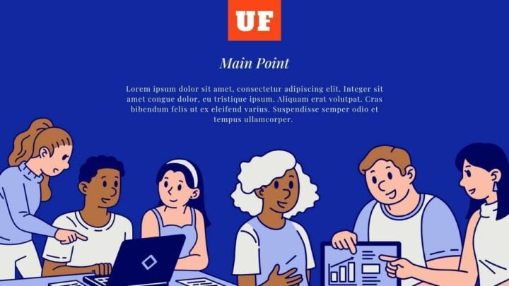 University of Florida Background . Free Slides Template — SlidesCarnival