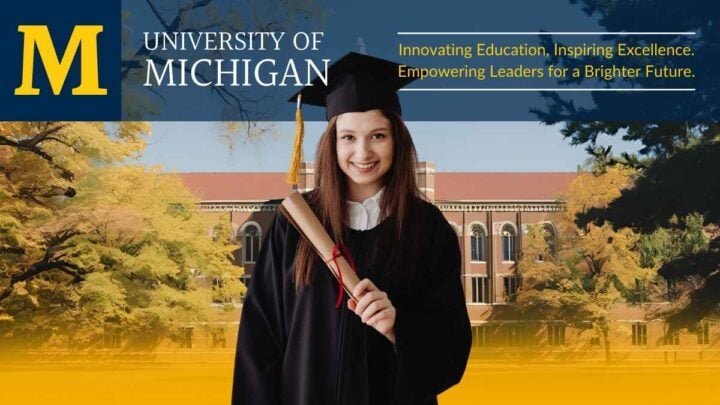 University of Michigan . Free Slides Template — SlidesCarnival