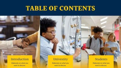University of Michigan . Free Slides Template — SlidesCarnival