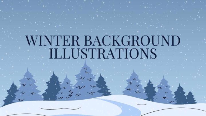 Simple Winter Background. Free Slides Template — SlidesCarnival