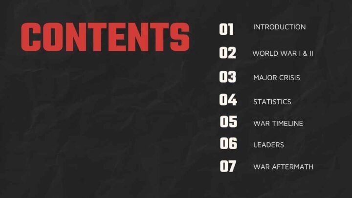 World War 1 and 2. Free PPT & Google Slides Template — SlidesCarnival