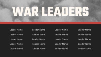 World War 1 and 2. Free PPT & Google Slides Template — SlidesCarnival