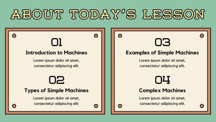 Simple and Complex Machines Science Lesson for Elementary. Free Lesson ...