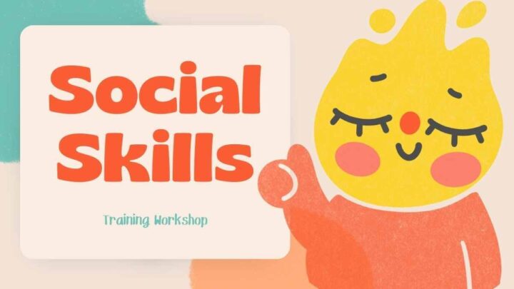 Social Skills Training Workshop. Free Presentation Template ...