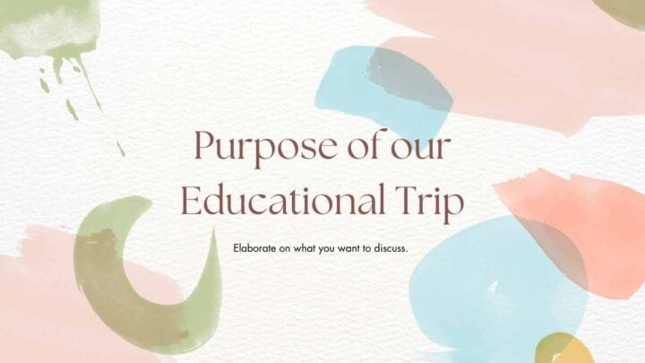 Aesthetic Historical Field Trip. Free Presentation Template ...