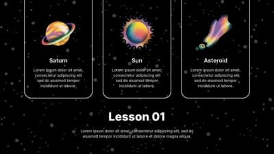 Space Illustrative Lesson Plan for High School. Free PPT & Google ...