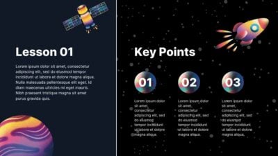 Space Illustrative Lesson Plan for High School. Free PPT & Google ...