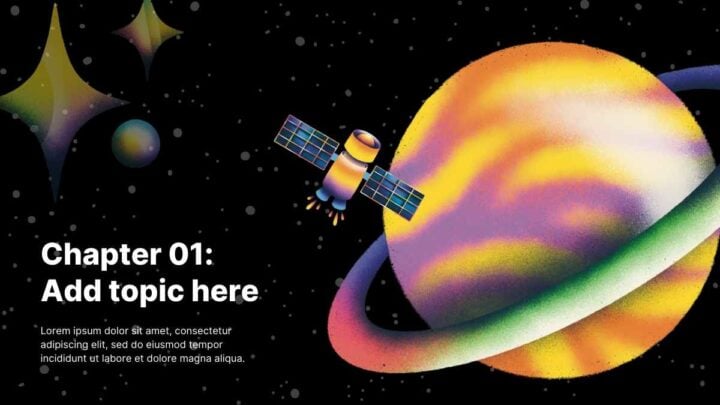 Space Illustrative Lesson Plan for High School. Free PPT & Google ...