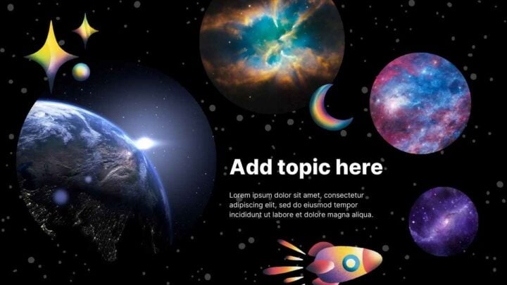 Space Illustrative Lesson Plan for High School. Free PPT & Google ...