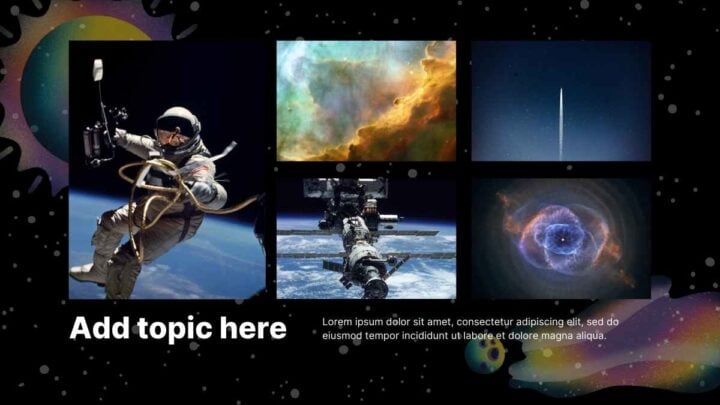 Space Illustrative Lesson Plan for High School. Free PPT & Google ...