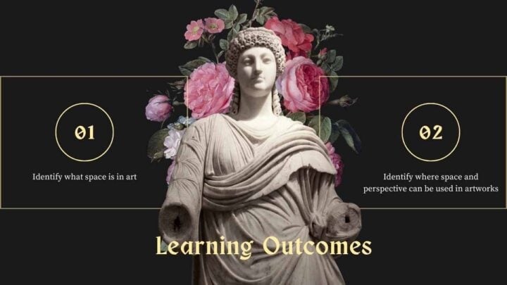 Space and Perspective: Elements of Art Lesson. Free Lesson Slides ...