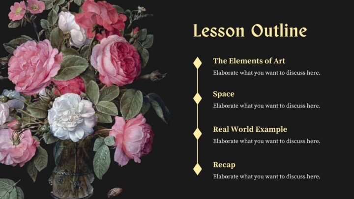 Space and Perspective: Elements of Art Lesson. Free Lesson Slides ...