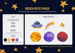 Space-themed Triple Venn Diagram. Free PPT & Google Slides Template ...