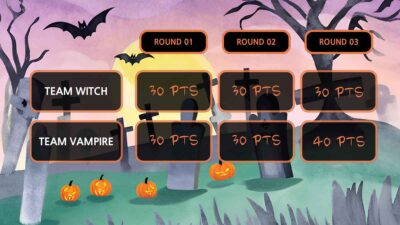 Halloween Game for School and Parties. Free PPT & Google Slides ...