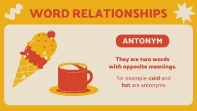 Synonyms, Antonyms and Analogies Lesson for High School. Free PPT ...