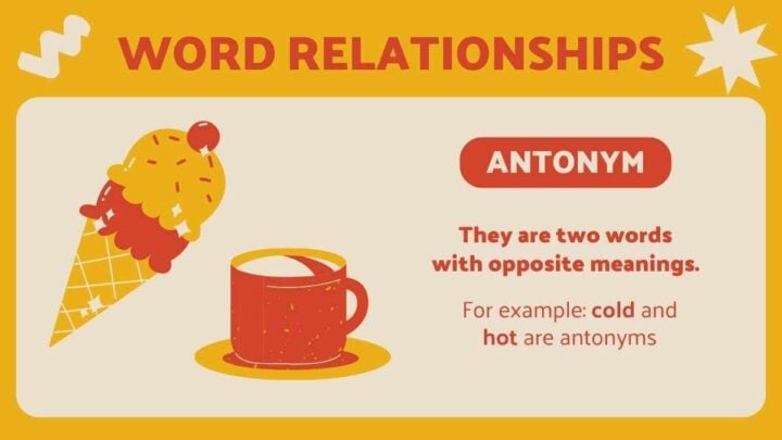Synonyms, Antonyms and Analogies Lesson for High School. Free PPT ...