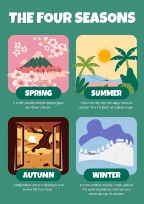The Four Seasons Lesson Summary. Free PPT & Google Slides Template ...