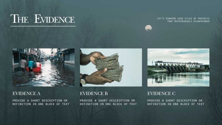 The Ghost Project. Slides Template — SlidesCarnival
