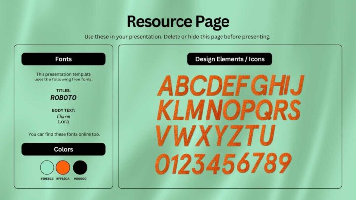 The Life of a Main Character. Slides Template — SlidesCarnival