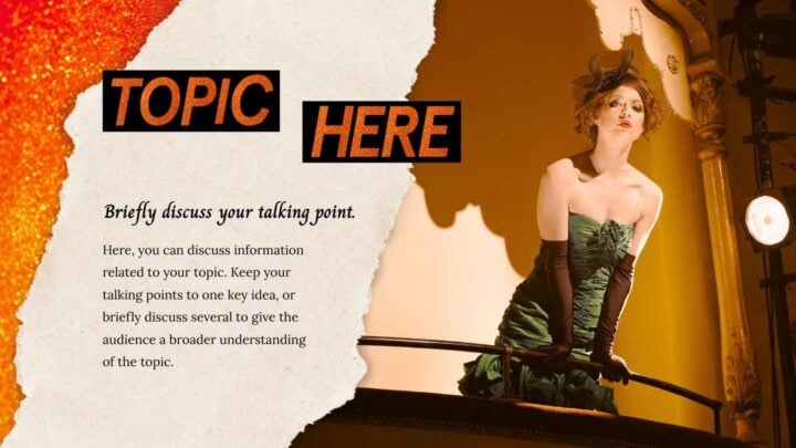 The Life of a Main Character. Slides Template — SlidesCarnival