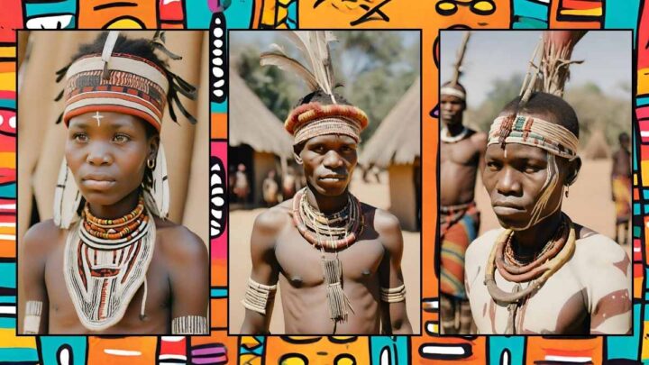 Tribal Colorful Pattern . Free PPT & Google Slides Template ...