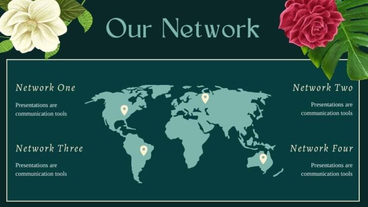 Tropical Amazon Rainforest Newsletter. Free Presentation Template ...