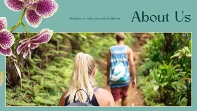 Tropical Amazon Rainforest Newsletter. Free Presentation Template ...