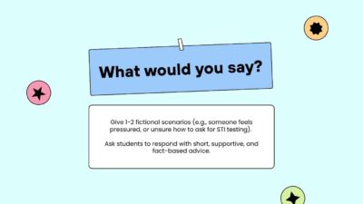 Understanding Sexual Health Lesson Slides for High School. Free Lesson ...