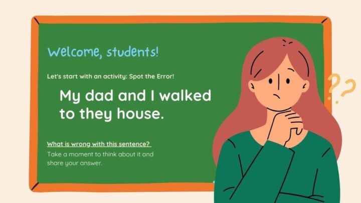 Understanding the Pronoun Case Lesson for Elementary. Free Lesson Slides Template — SlidesCarnival
