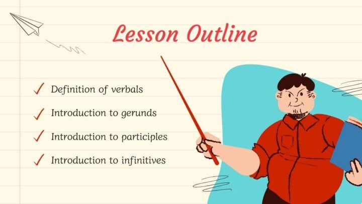 Verbals, Gerunds and Participles Lesson for Middle School. Free PPT ...