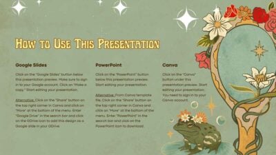 Vintage Fairy Tale Storybook Slides