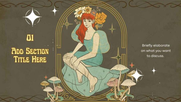 Vintage Fairy Tale Storybook Slides