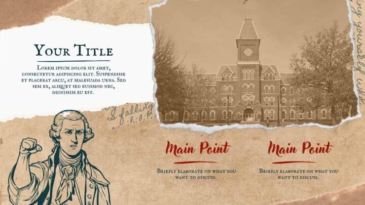 French And Indian War . Free Slides Template — SlidesCarnival