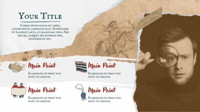 French And Indian War . Free Slides Template — SlidesCarnival