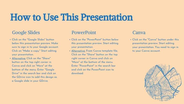 Vintage Geography Map. Free PPT & Google Slides Template — SlidesCarnival
