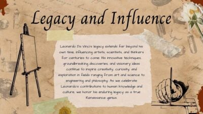 Leonardo Da Vinci Biography . Free PPT & Google Slides Template ...