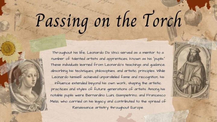 Leonardo Da Vinci Biography . Free PPT & Google Slides Template ...