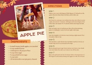 Thanksgiving Recipe Cards. Free PPT & Google Slides Template ...