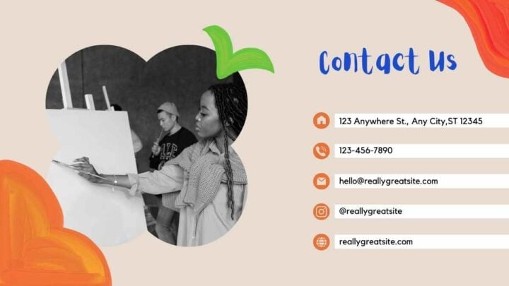 Abstract Art Museum Field Trip. Free Presentation Template — SlidesCarnival