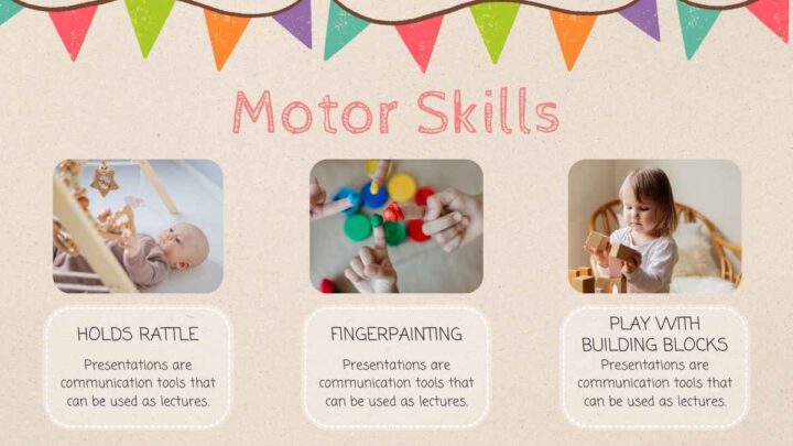Baby's First 18 Months Milestones. Free PPT & Google Slides Template ...