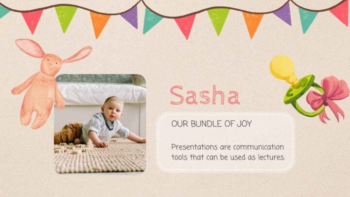 Baby's First 18 Months Milestones. Free PPT & Google Slides Template ...