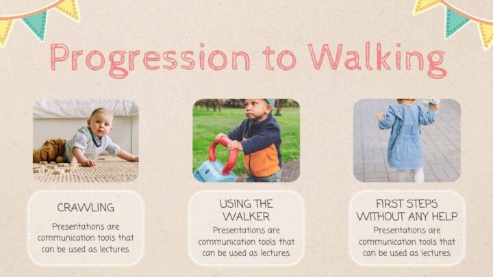 Baby's First 18 Months Milestones. Free PPT & Google Slides Template ...