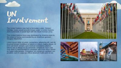 Korean War Slides Lesson. Free Slides Template — SlidesCarnival