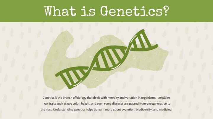 Mendel Genetics. Free PPT & Google Slides Template — SlidesCarnival