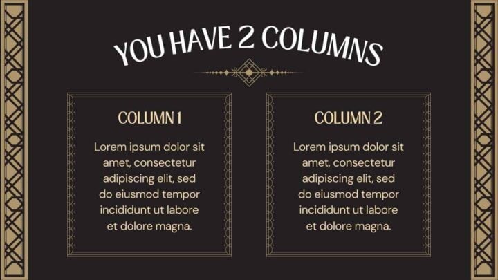 Slides Guide: How to Use Borders | Slidescarnival