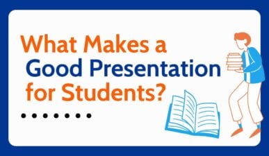 What Makes a Good Presentation for Students? | Slidescarnival