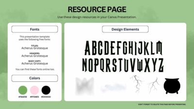 Witch Fairytale Background. Slides Template — SlidesCarnival
