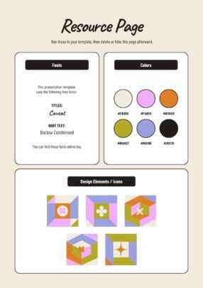 Words of the Year Decoded Poster. Free Poster Template — SlidesCarnival