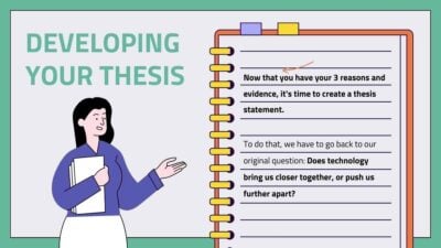 Writing a Thesis Statement Lesson for College. Free PPT & Google Slides ...