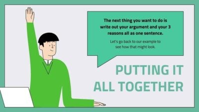 Writing a Thesis Statement Lesson for College. Free PPT & Google Slides ...